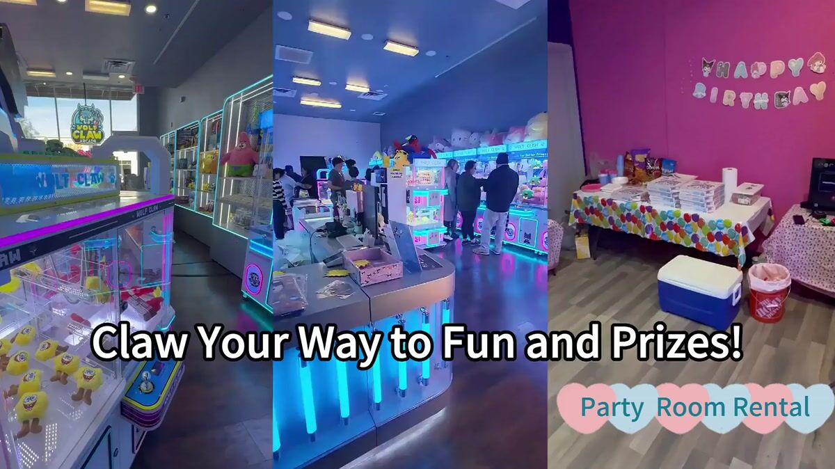 Wolf Claw Arcade | Arcade & Party in Las Vegas near South Point | Wolf ...
